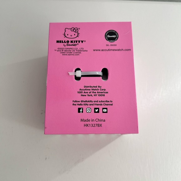 Hello Kitty | Accessories | Hello Kitty By Sanrio Pink Watch Hk 327 Bx ...
